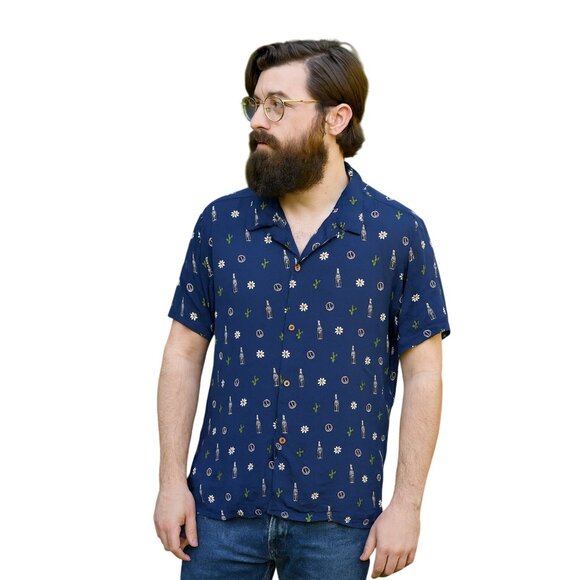 Coca-Cola Aero | Shirts | Cocacola Aero Mens Blue Novelty Print ...